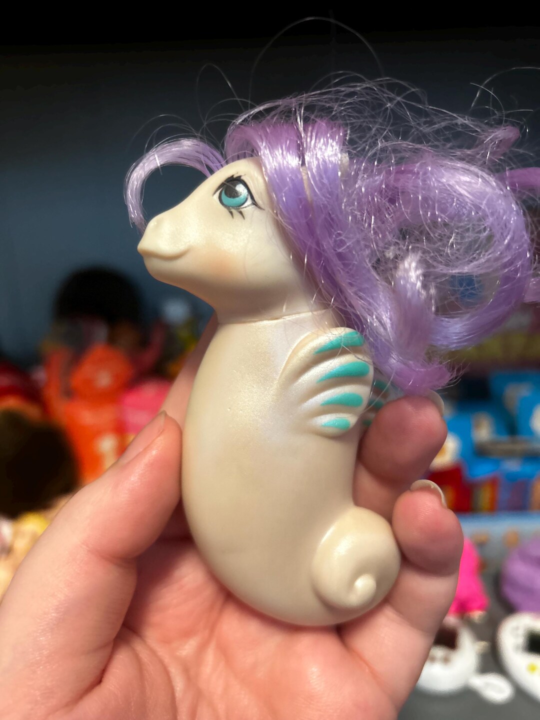 Vintage My Little Pony Seahorse - Etsy