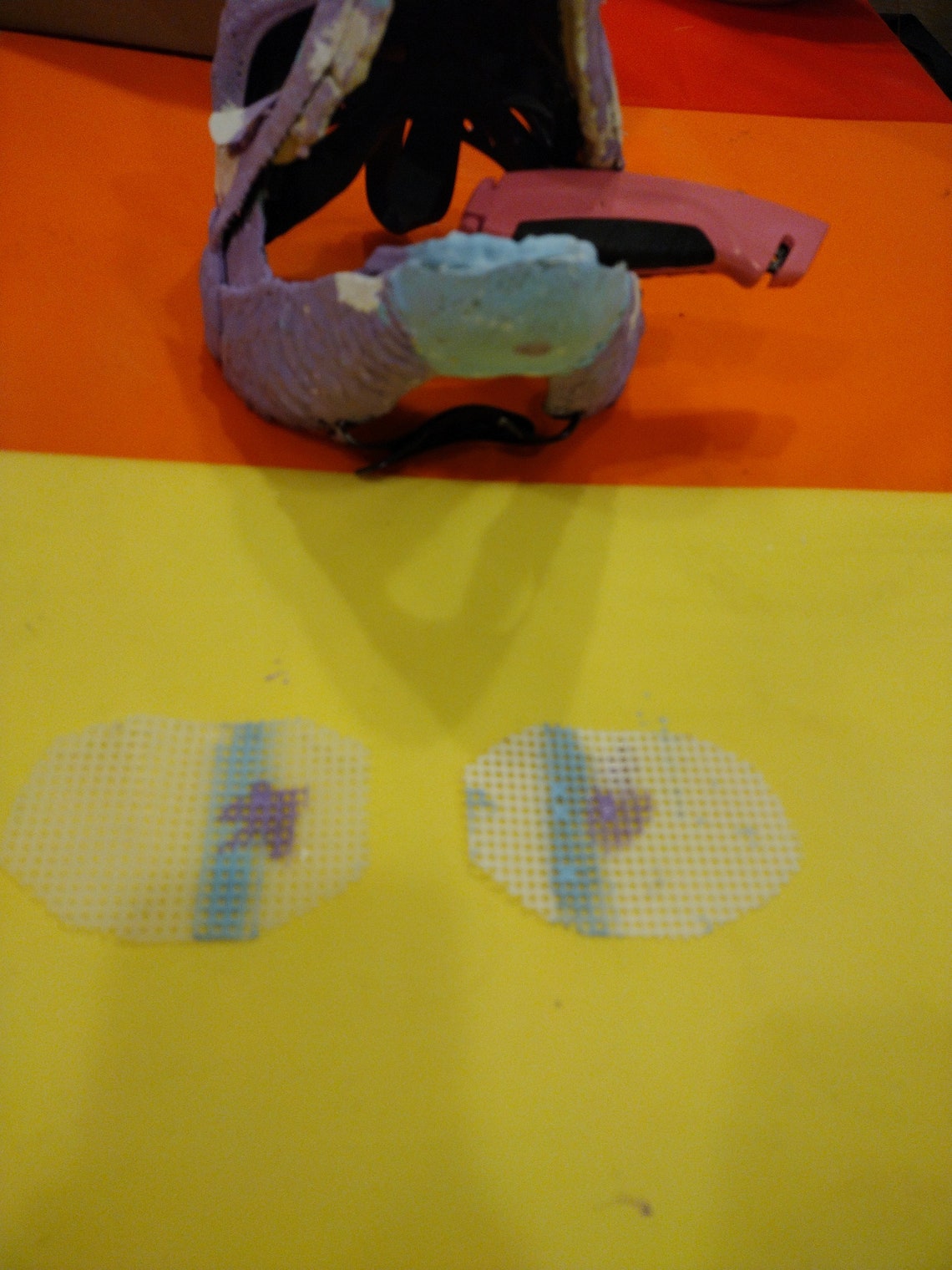 Purple Dino Mask Comes With Eyes Purple/ Fursuit/it Doesn't Have the ...