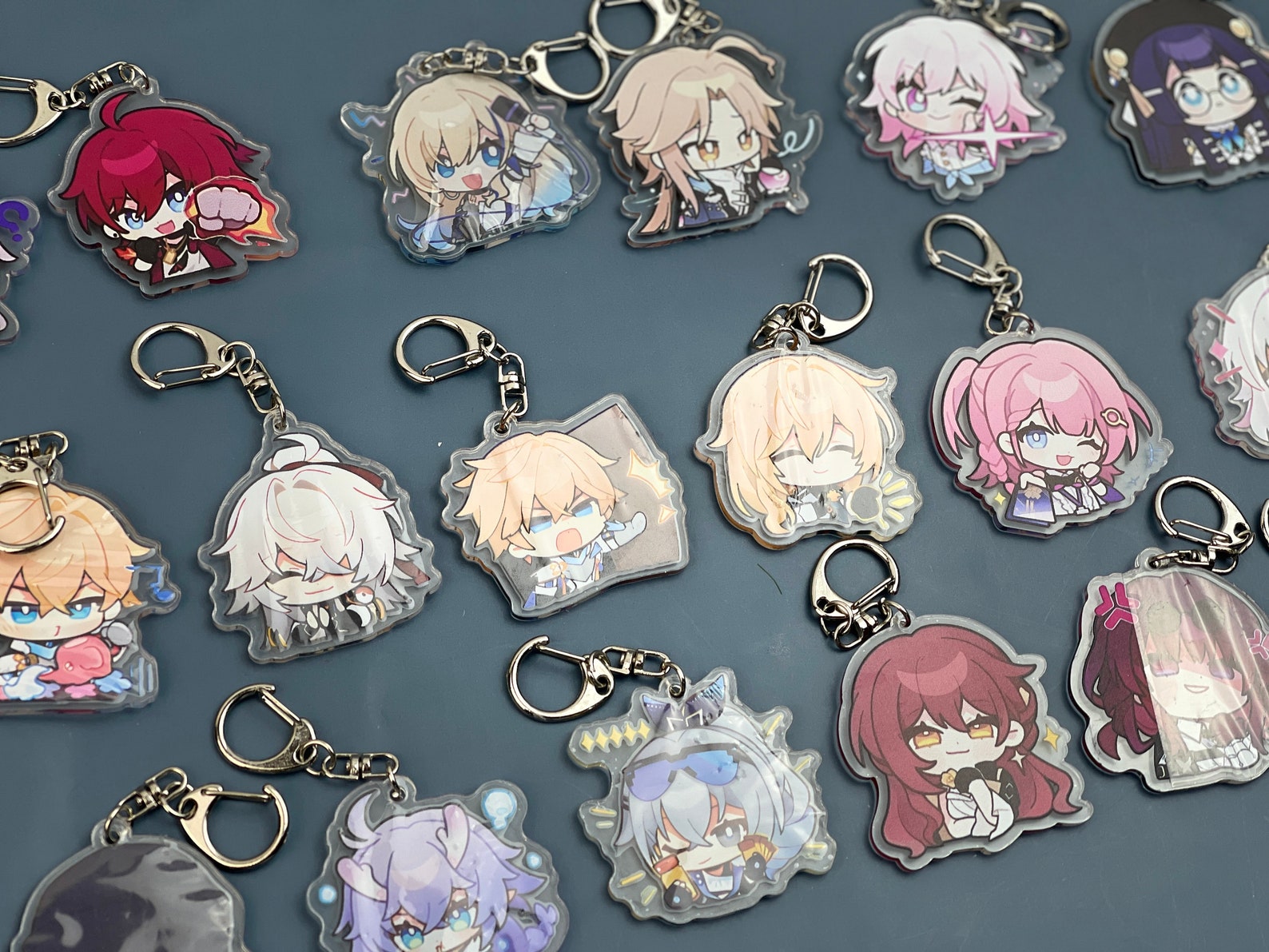 Honkai Star Rail Keychain Star Rail Character Keychain Acrylic Keychain ...