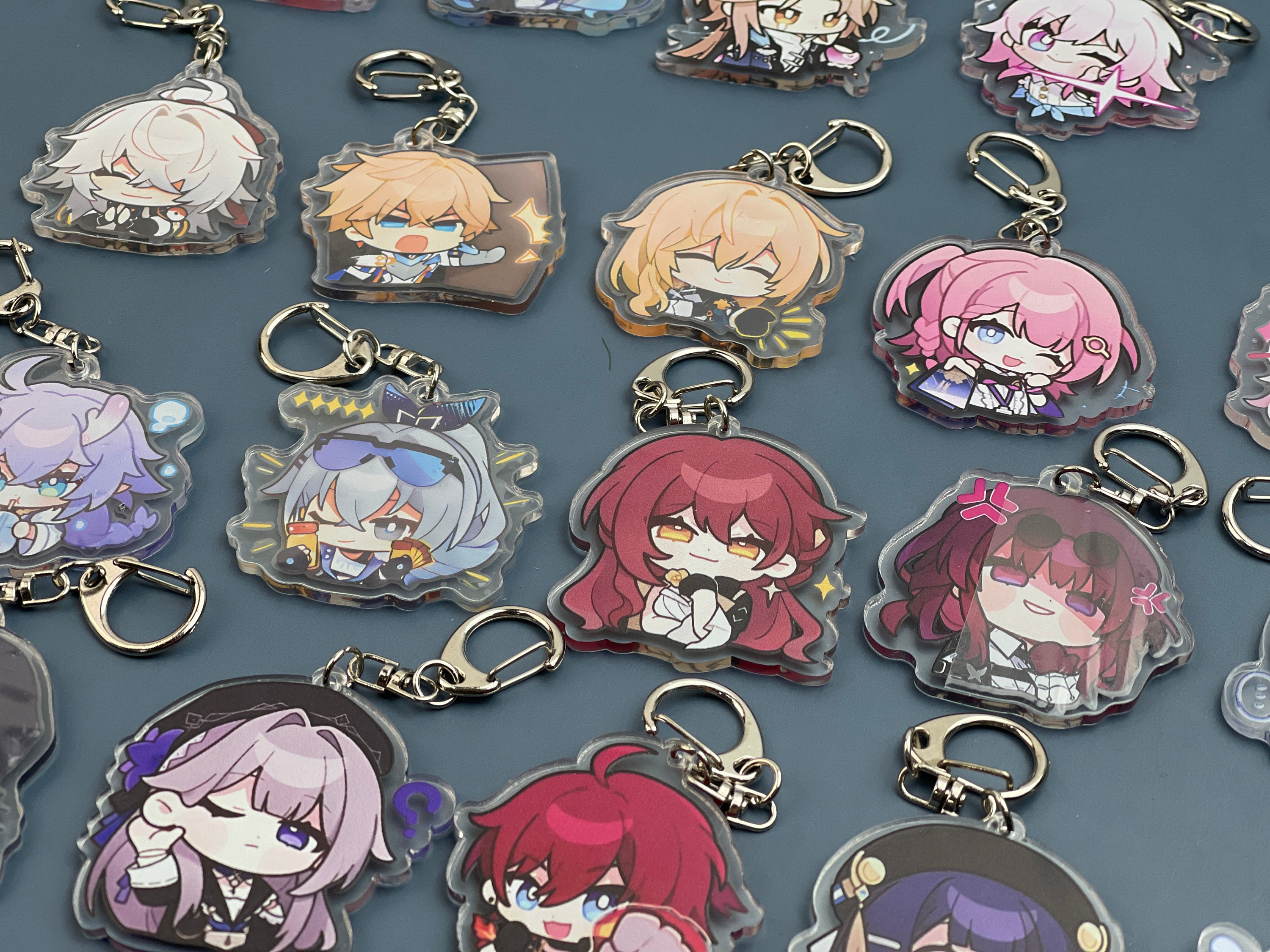 Honkai Star Rail Keychain Star Rail Character Keychain Acrylic Keychain ...