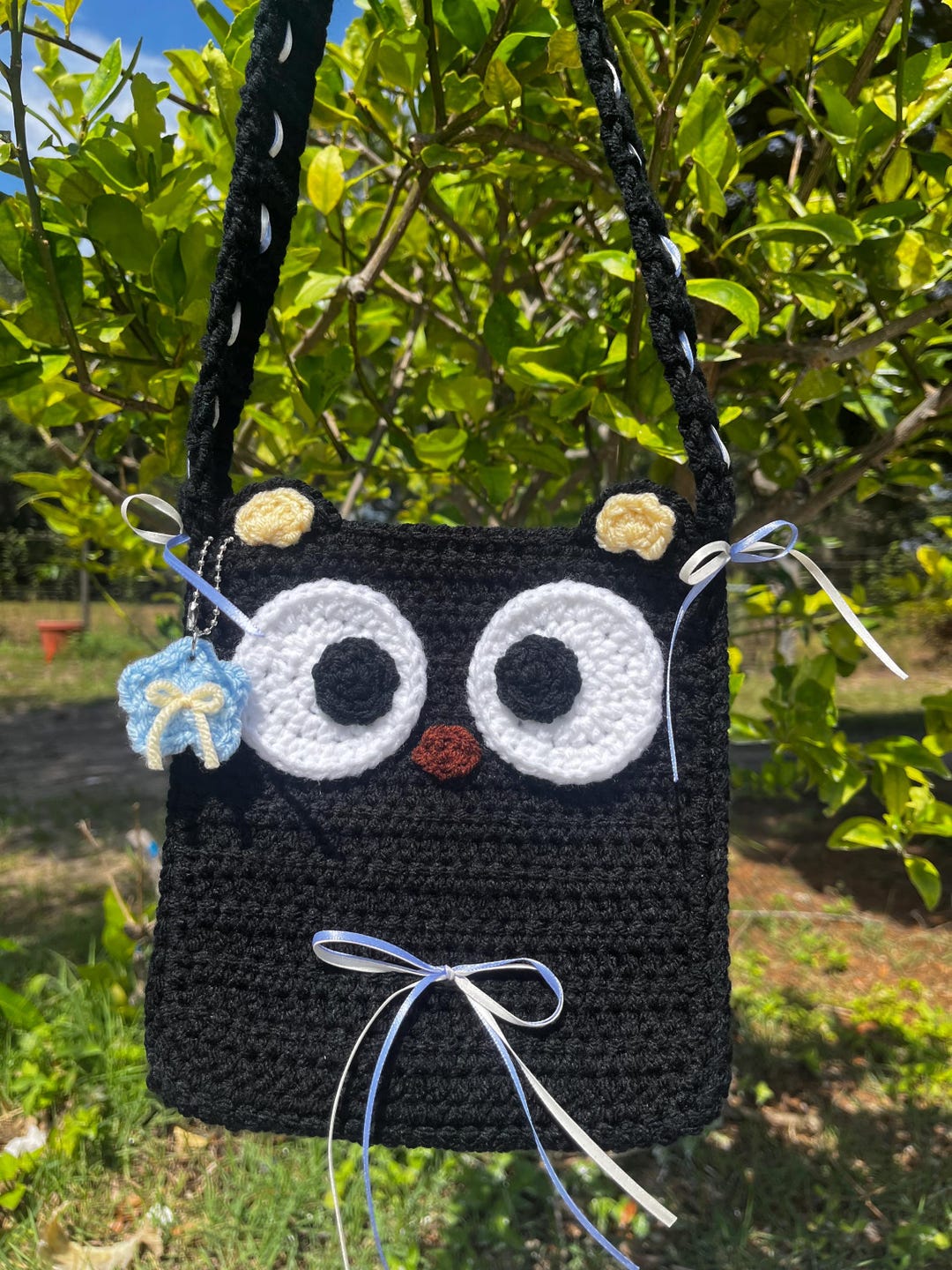 Chococat *mini* Crochet Bag - Etsy