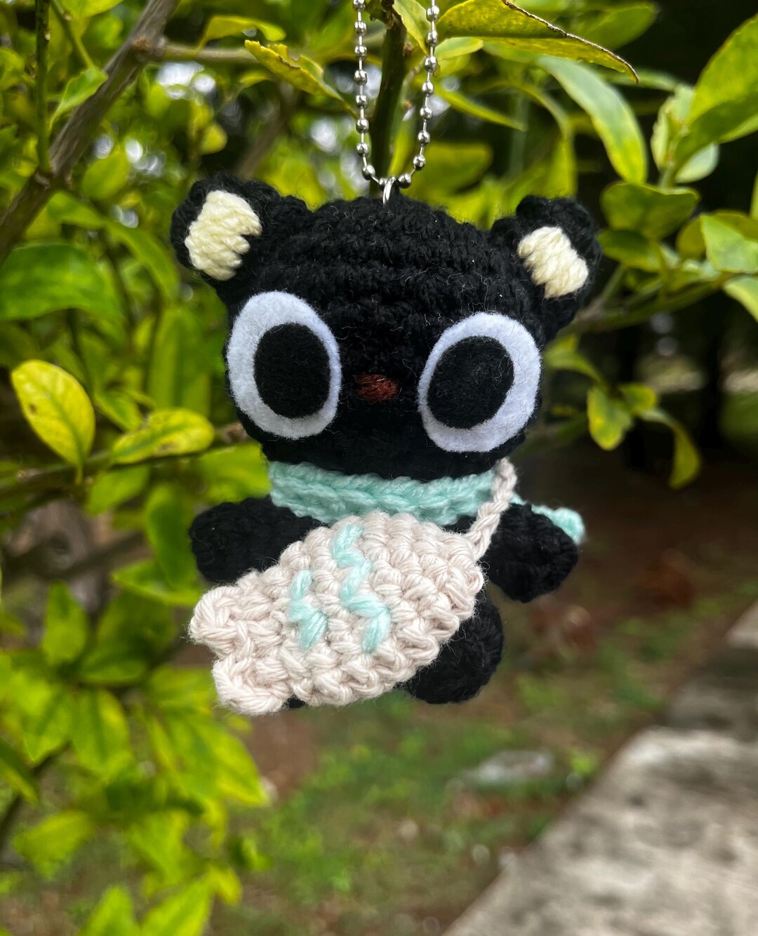Chococat Crochet Keychain - Etsy
