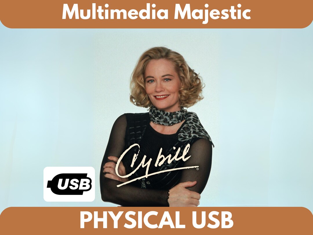 Cybill 1995 4 Seasons 87 Episodes 90.8 GB English - Etsy