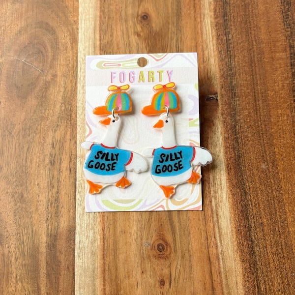 Silly Earrings - Etsy
