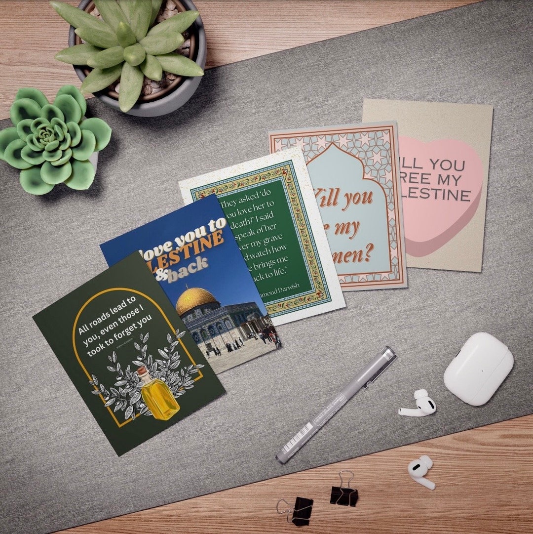 Palestine Card Bundle | Valentines Day Cards | Palestine Printables ...