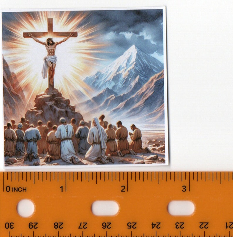 Jesus Christ Stickers. Pack of 12 Stickers. 3 Different Images. - Etsy