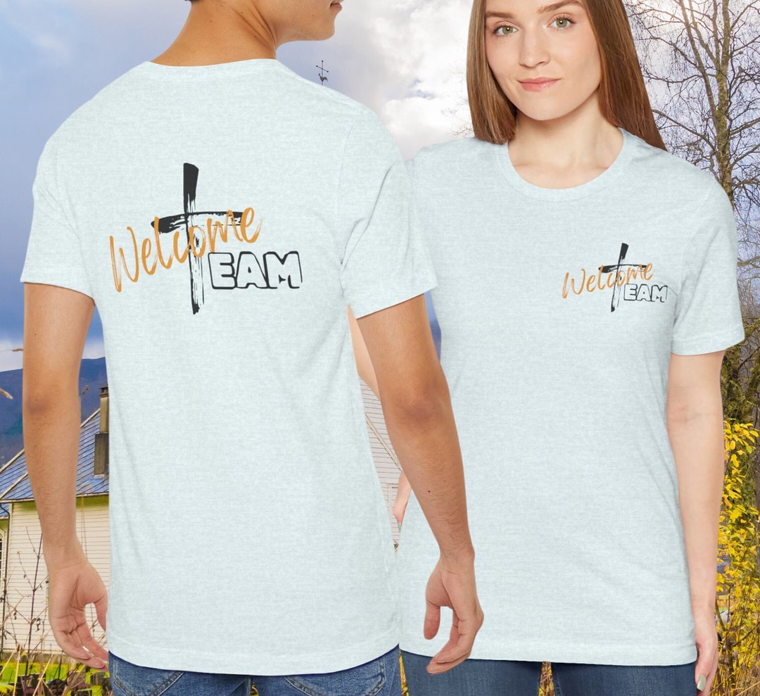 Church Teams Shirts Church Ministry T-shirts welcome, Prayer, Praise - Etsy