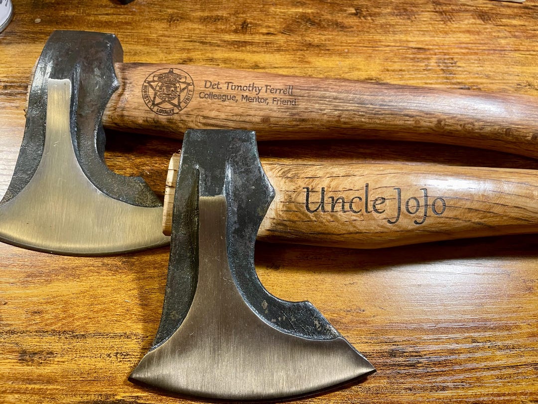 Personalized Viking Hunter Axe Hatchet - Groomsman Gift- Unique Group ...