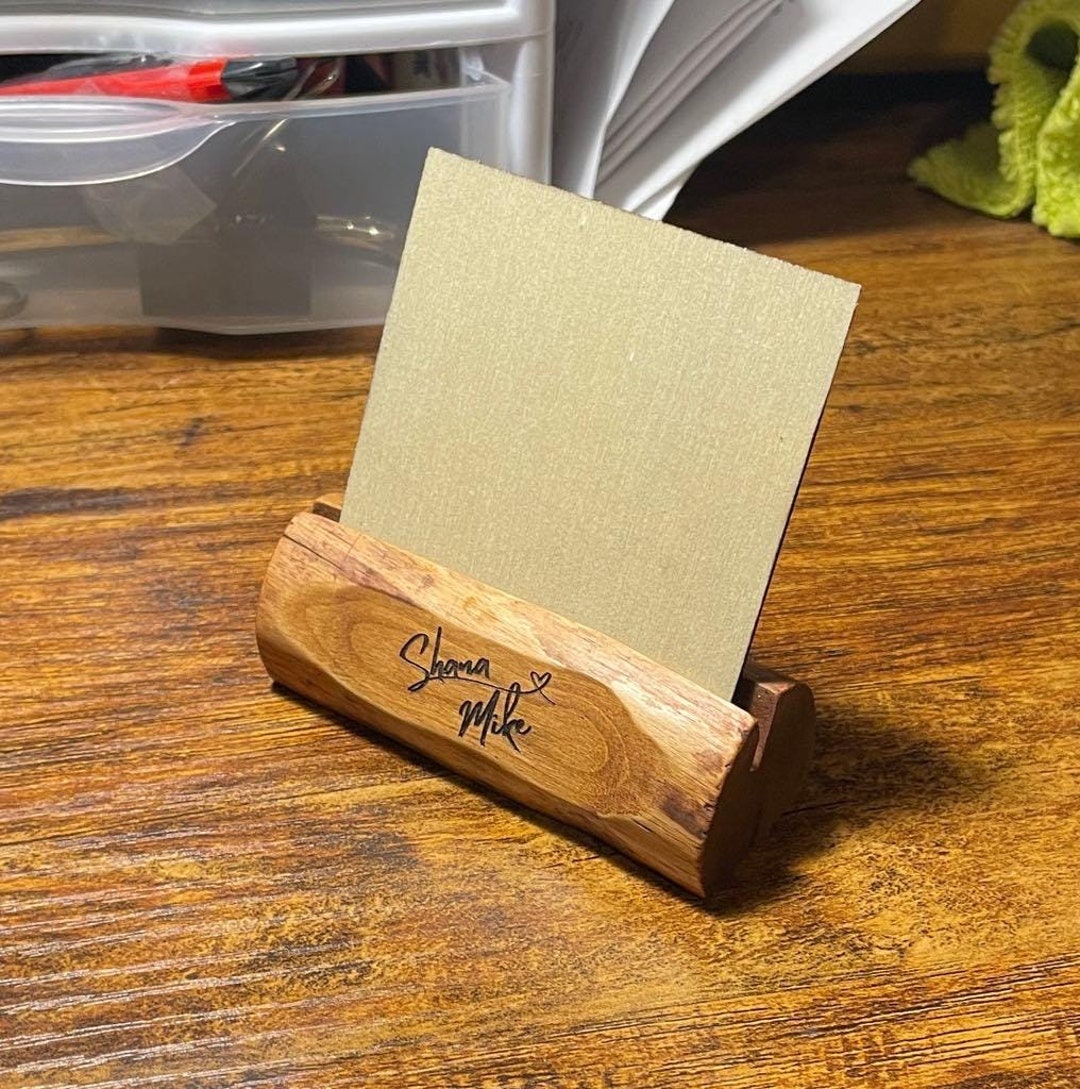 Personalized Driftwood Table Sign Stand, Handmade Colorado Driftwood ...