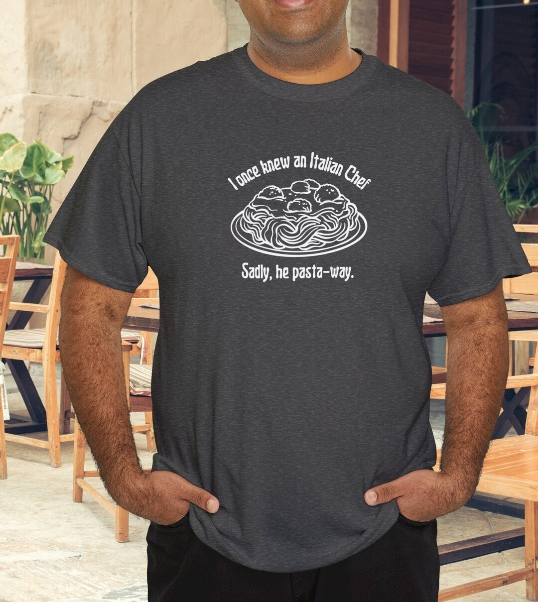 Punny Pastabilities Dad Joke Italian Chef T-shirt - Etsy
