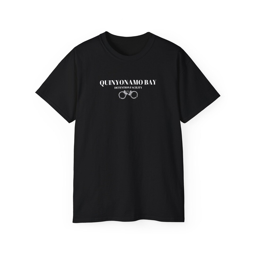 Quinyonamo Bay Detention Facility T-shirt, Philly Eagles, Quinyon ...