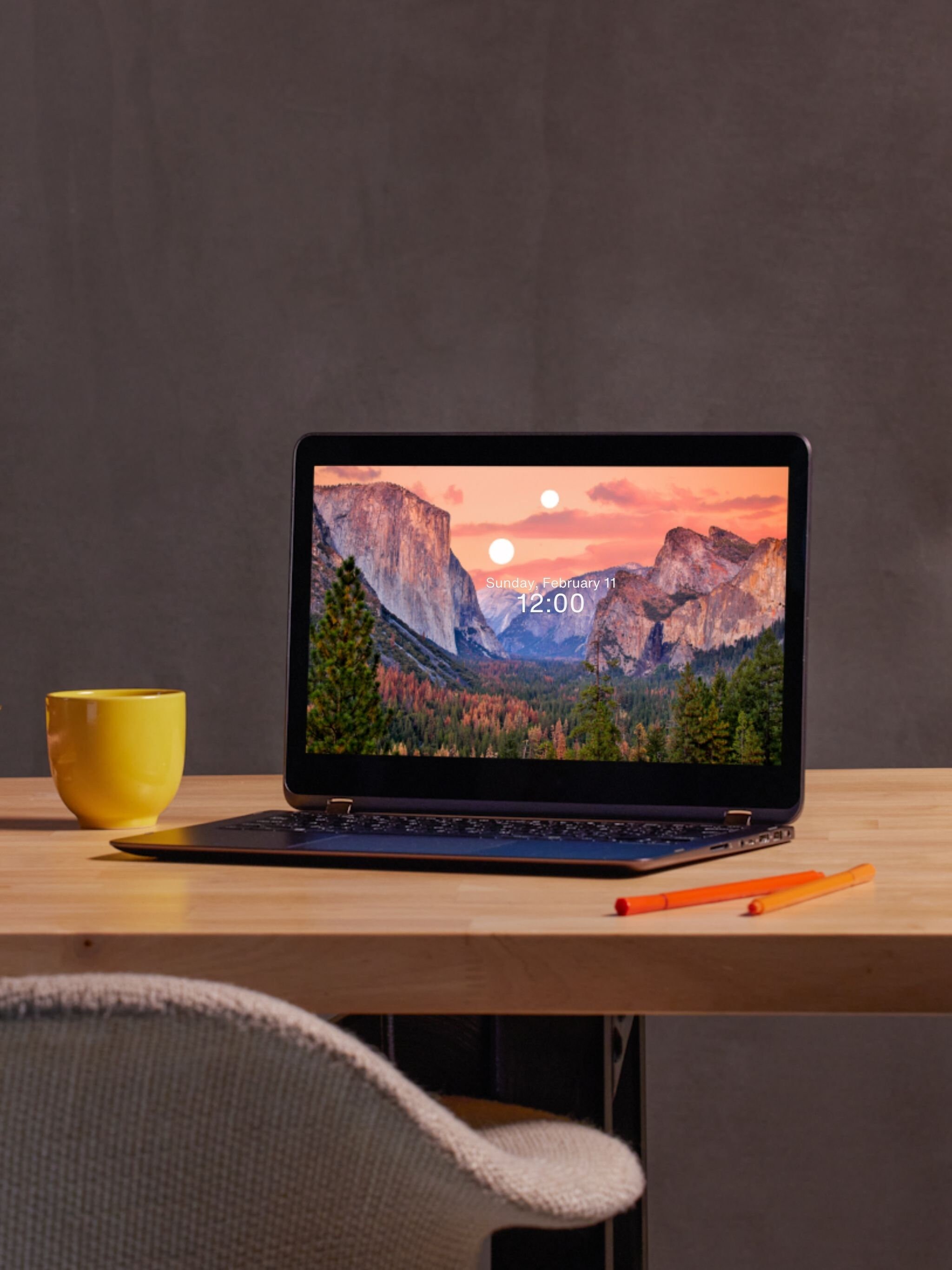 Yosemite Binary Sunset Wallpaper Digital Set - Etsy