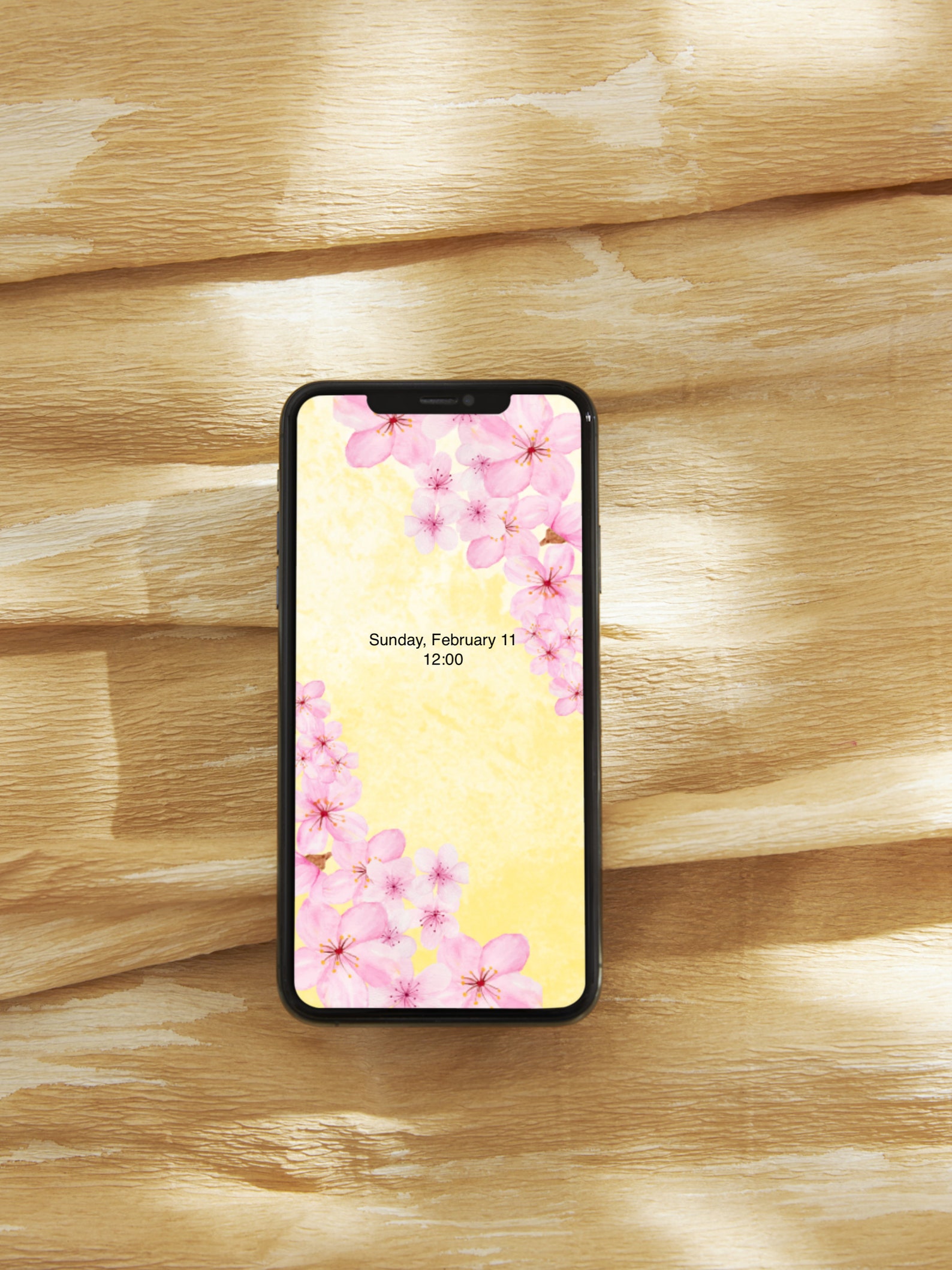 Spring Pink Flower Wallpaper Digital Set - Etsy