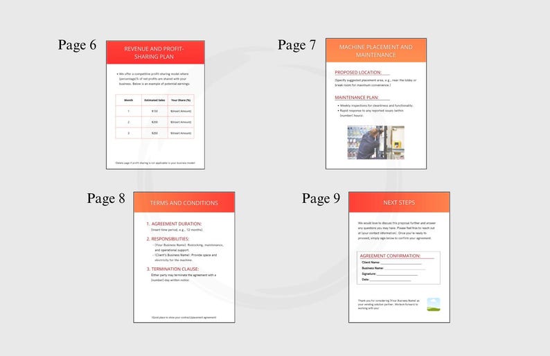 Vending Machine Placement Proposal Template: Editable Business Pitch ...