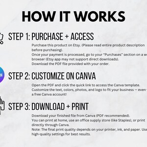 ATM Business Bundle: Canva Brochure, Business Card & Placement ...