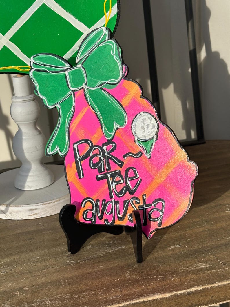 Augusta Golf Themed Attachmentd for Door Hanger or Platters - Etsy