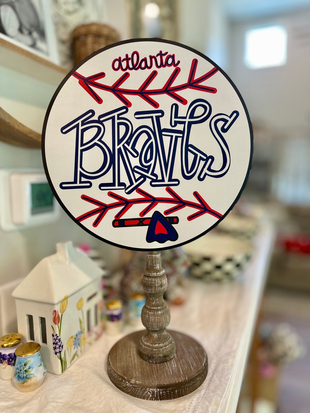 Baseball Team Spirit Table Topper - Etsy