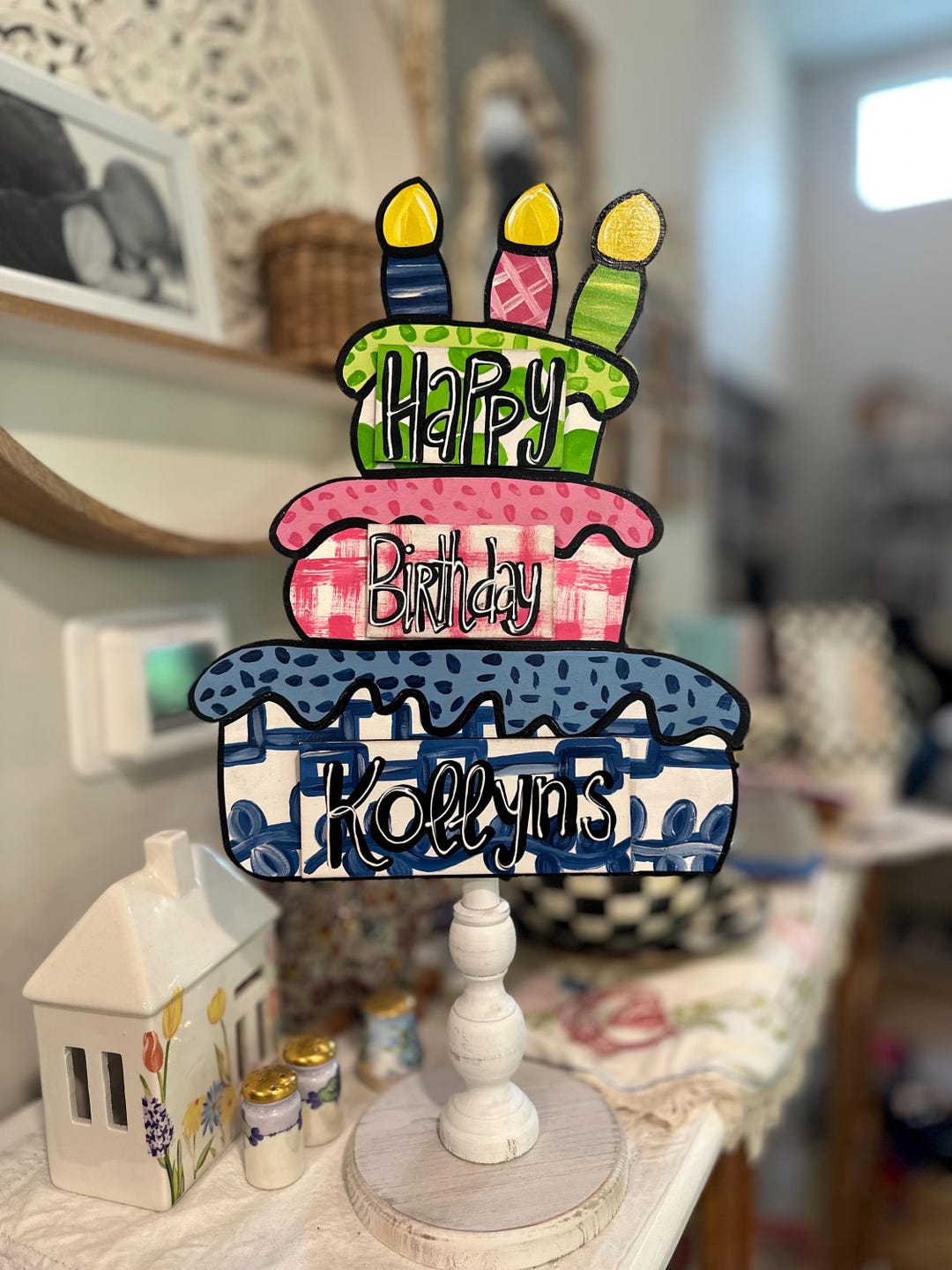 Birthday Topper W Name Attachments - Etsy