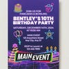 Baseball Drip Party Invitation, Ice Cream Drip, Birthday Invitation ...