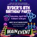 Main Event Birthday Party Invitation, Neon Party, Bowling Party, Arcade ...