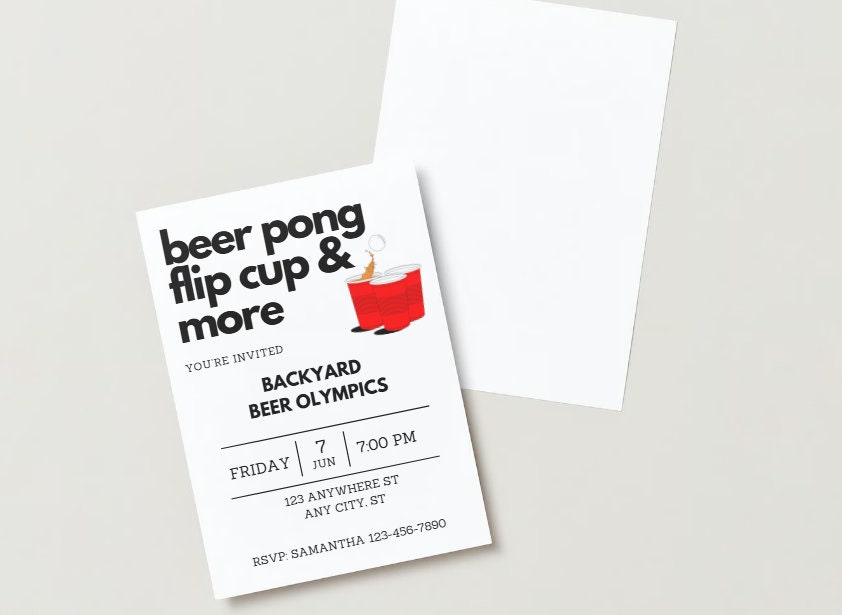 Beer Olympics, Olympics, Backyard, BBQ, Competition Adult Party ...