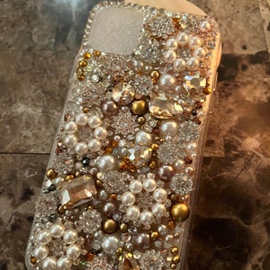 Custom Crystal Cell Phone Cases - Etsy