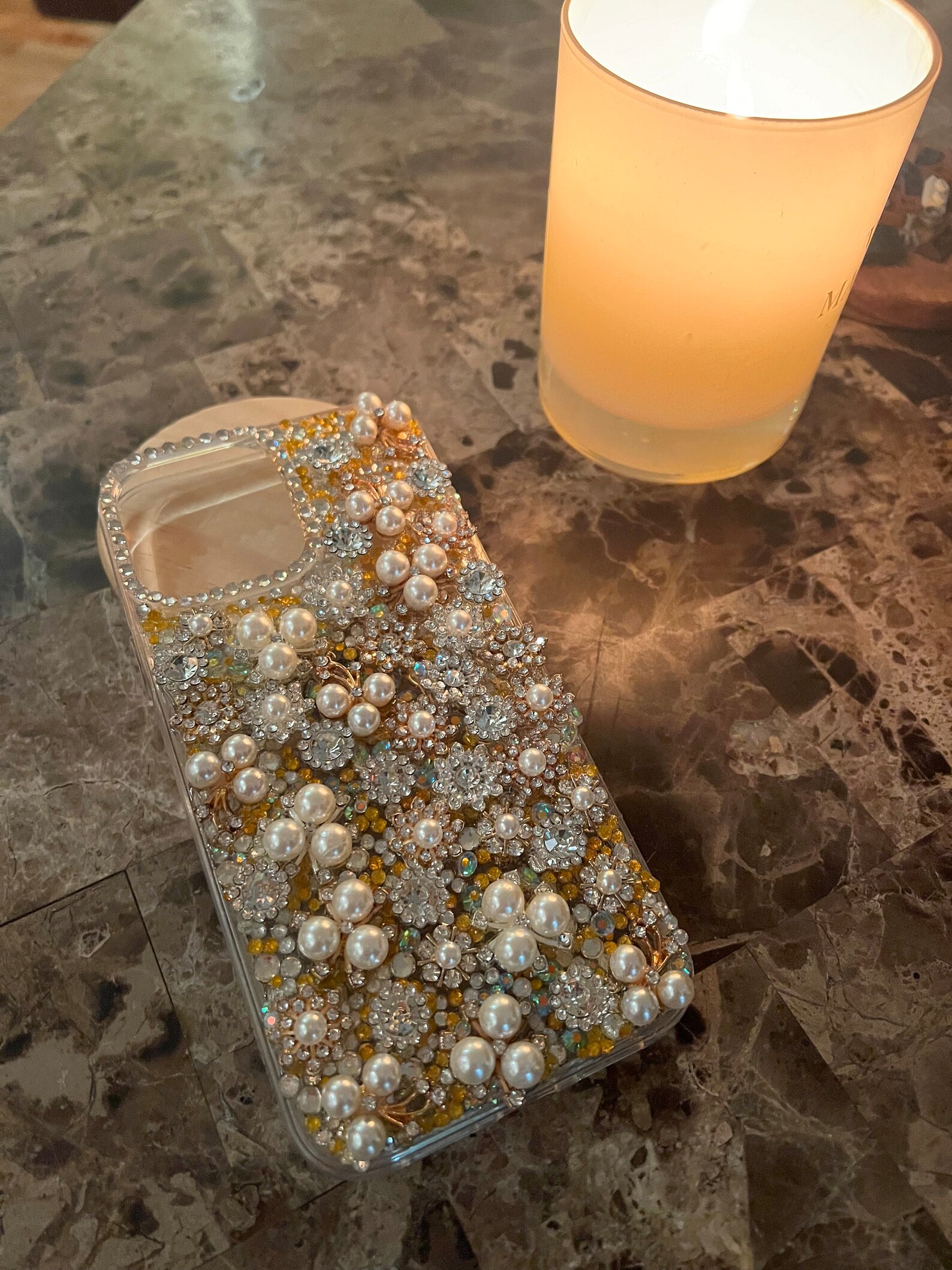 Custom Crystal Cell Phone Cases - Etsy