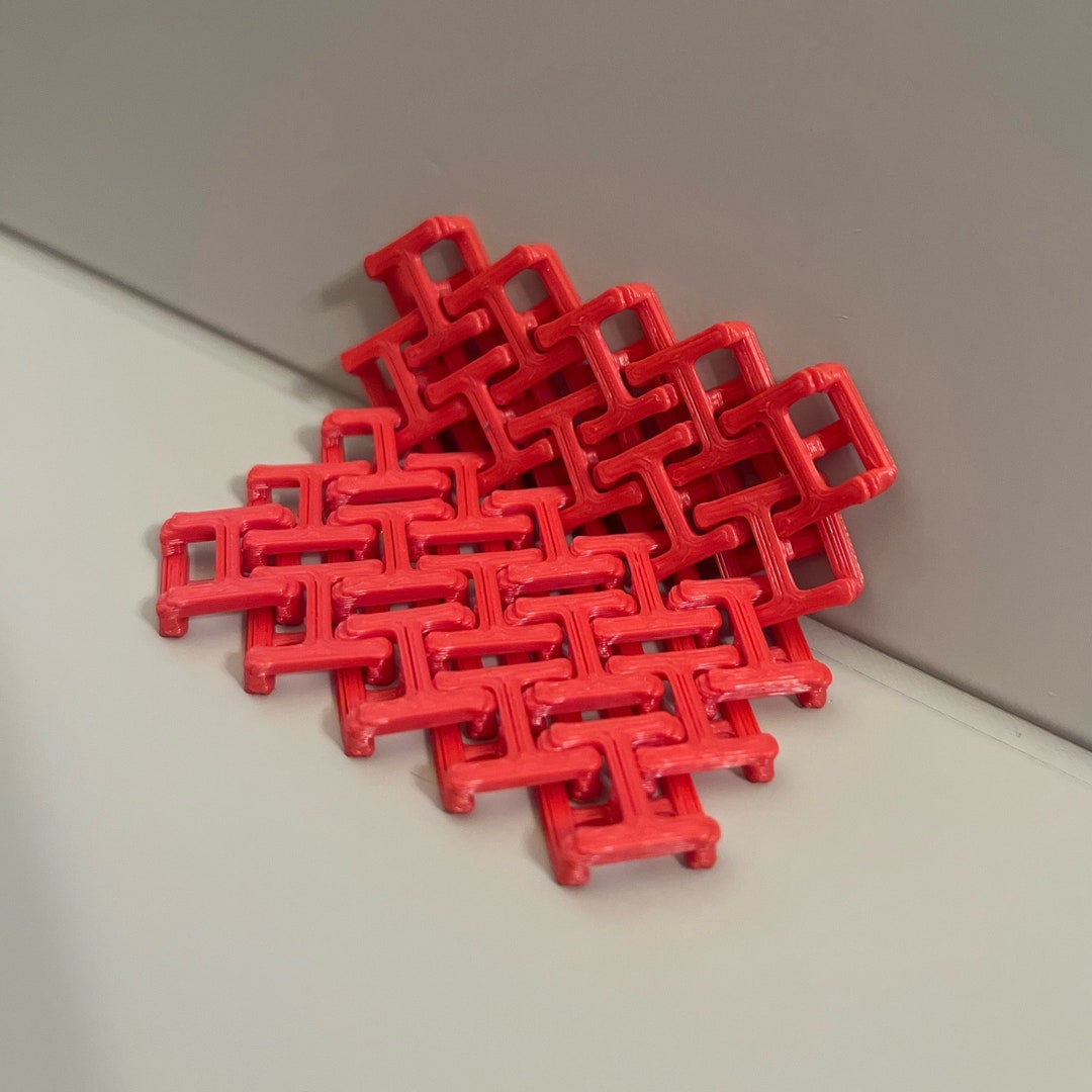 3d Printed Chainmail Fidget Toy - Etsy