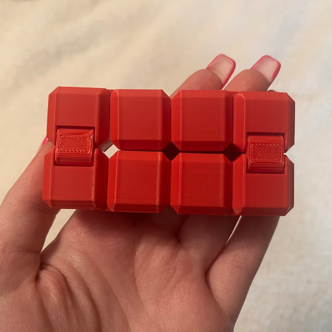 Infinity Cube 3d Printed Fidget Toy - Etsy