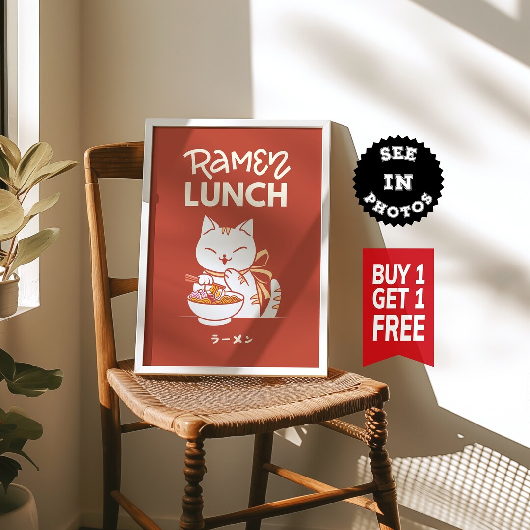Vintage Kitchen Decor, Cartoon Kitchen Wall Art, Printable Vintage ...