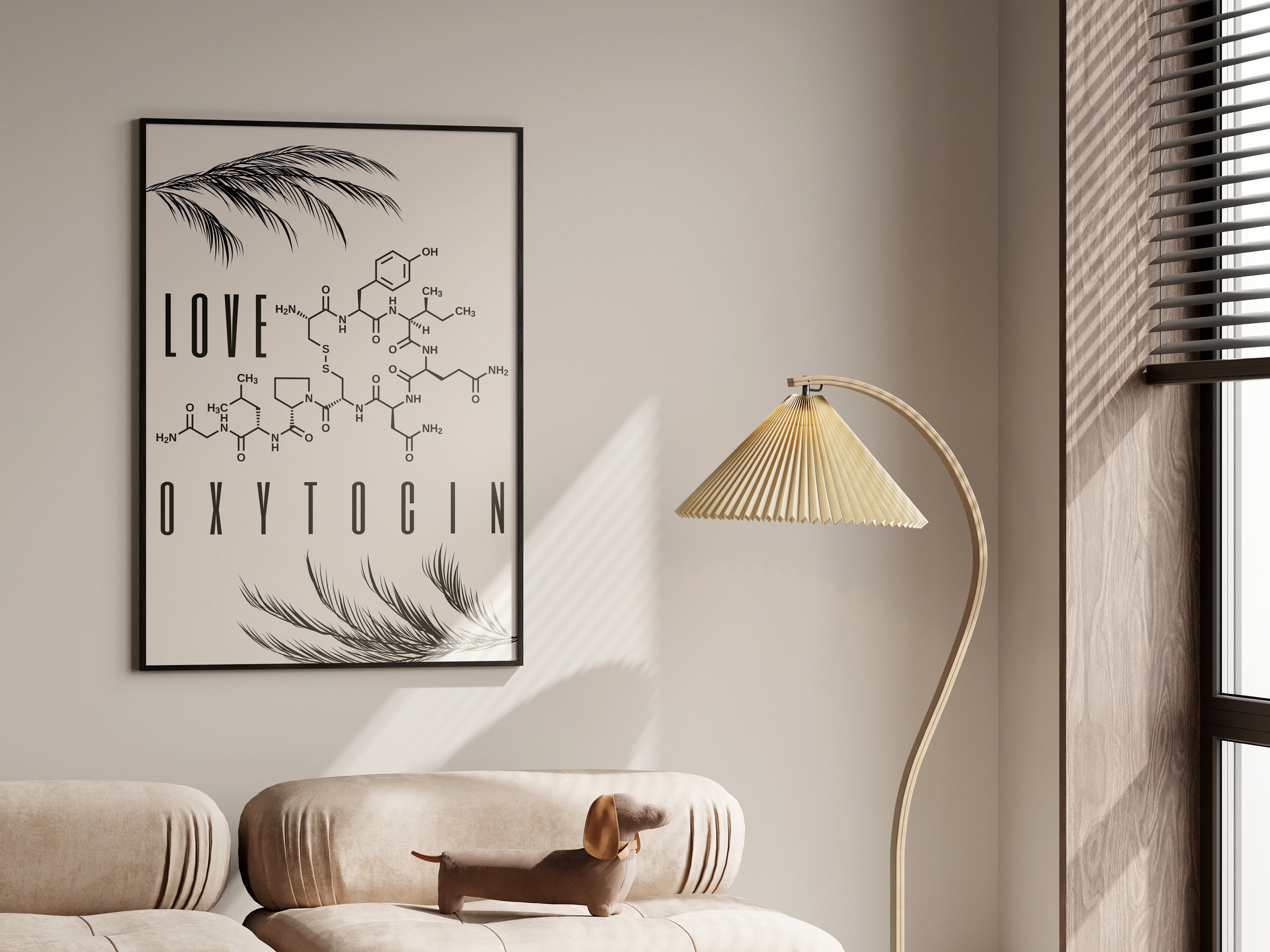 Psychology Prints Wall Art Serotonin Wall Art Oxytocin Wall Art ...