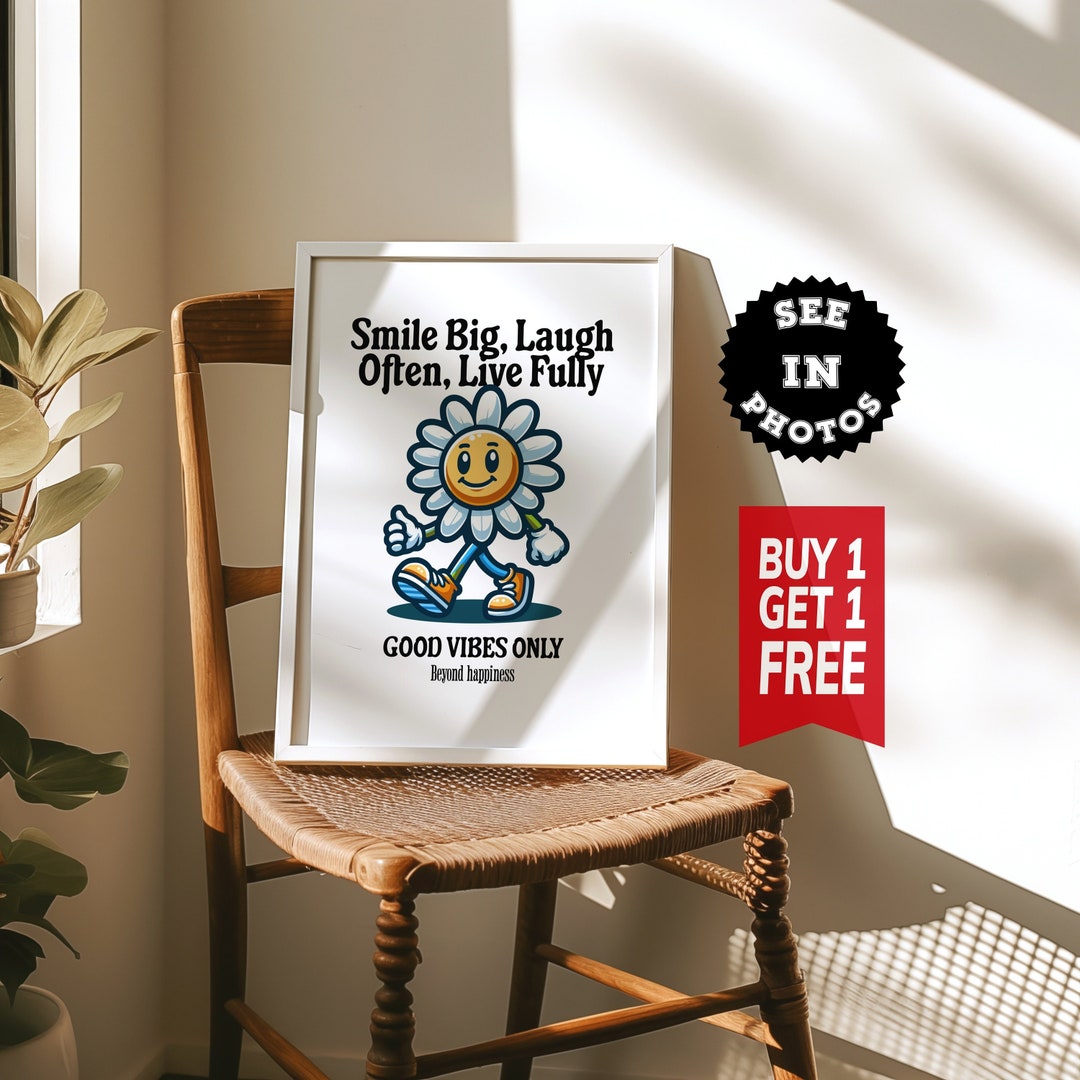 Daisy Flower Poster Decor Daisy Flower Print for Hallway Decor Art for ...