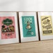 Vintage Kitchen Poster Set Retro Kitchen Decor Gift for Foodie ...