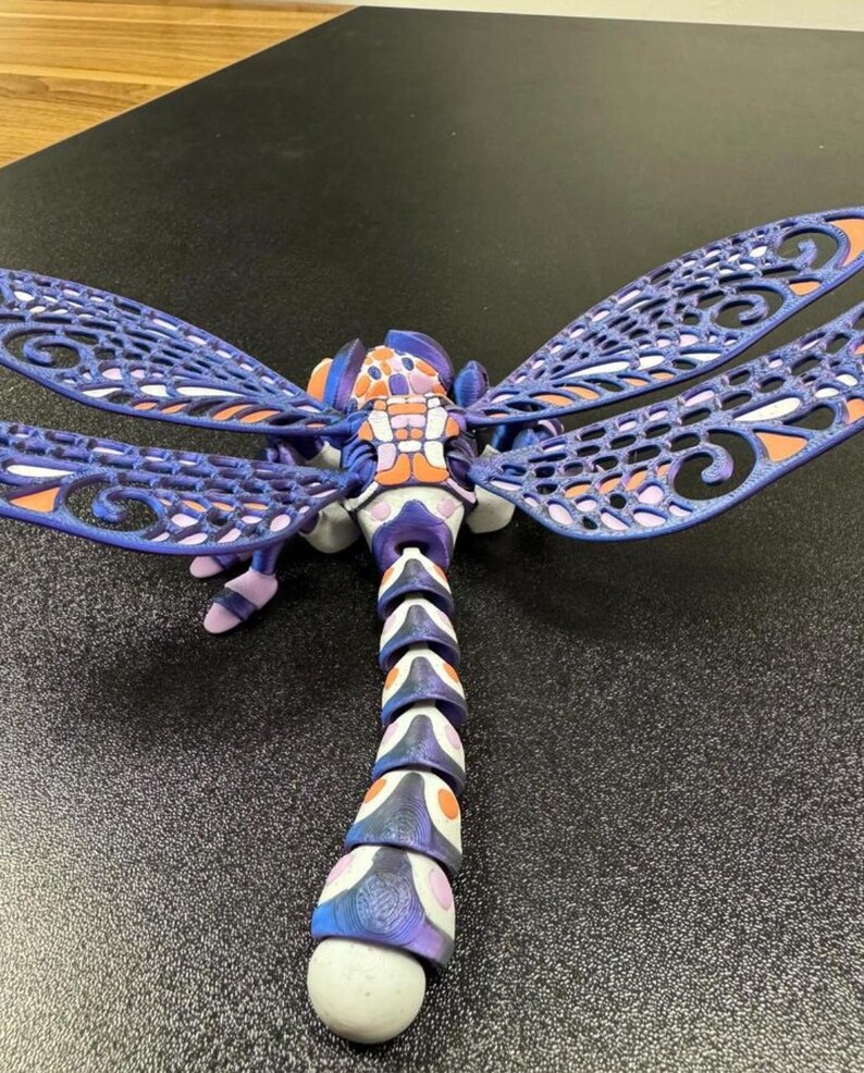 3D Printed Dragon Fly - Etsy