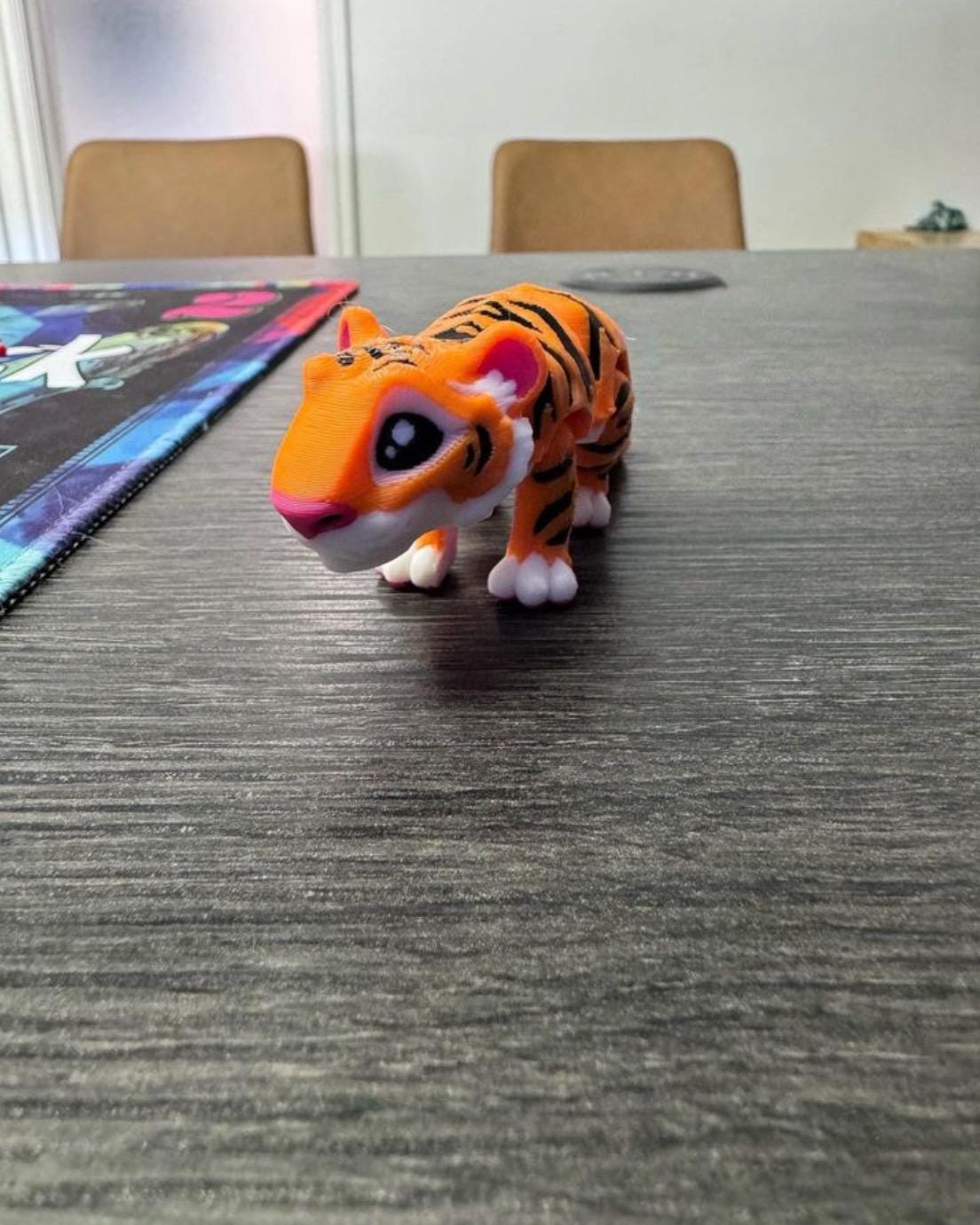 3D Printed Mini Tiger Figurine. - Etsy