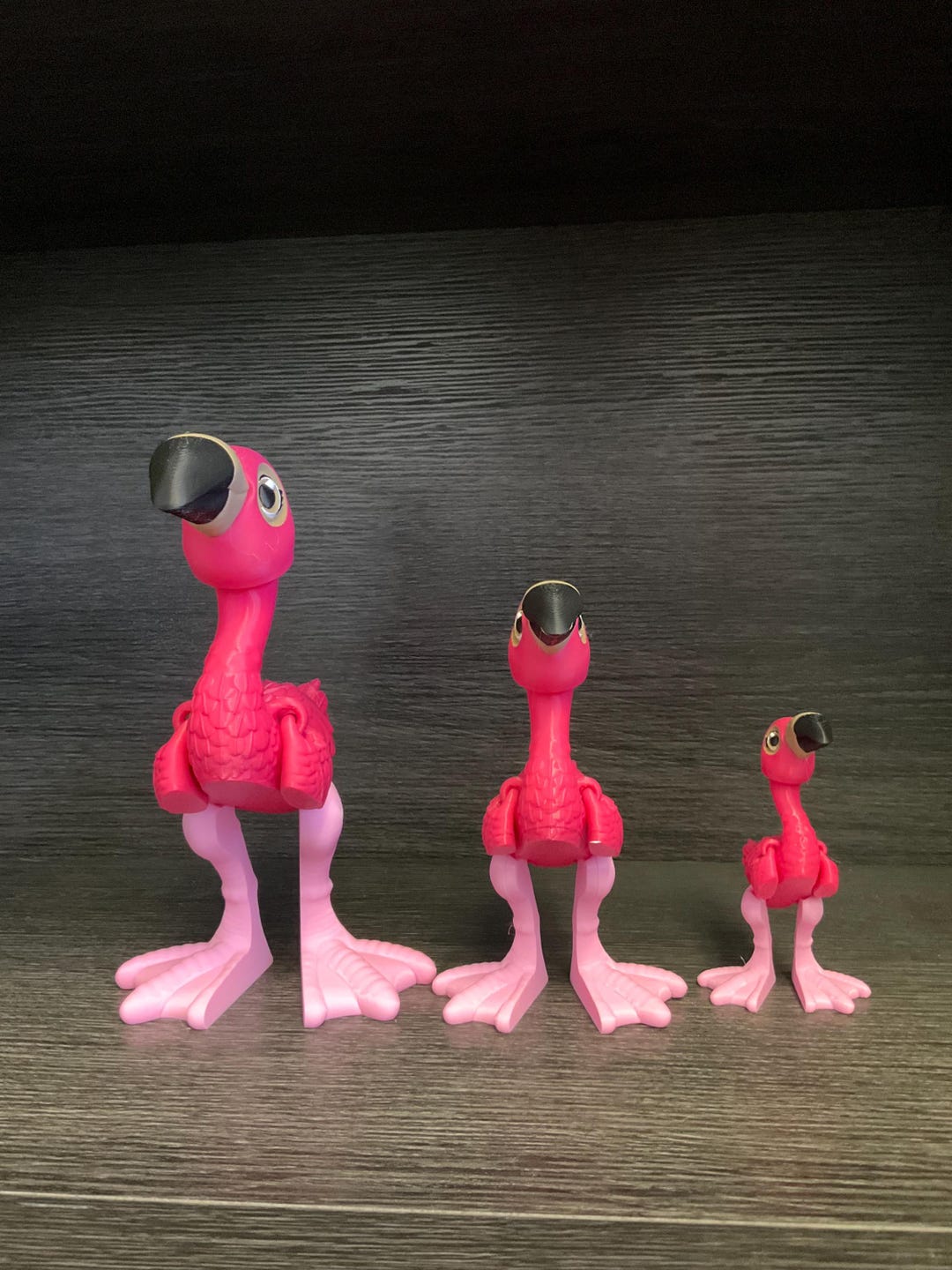 3D Flamingos - Etsy