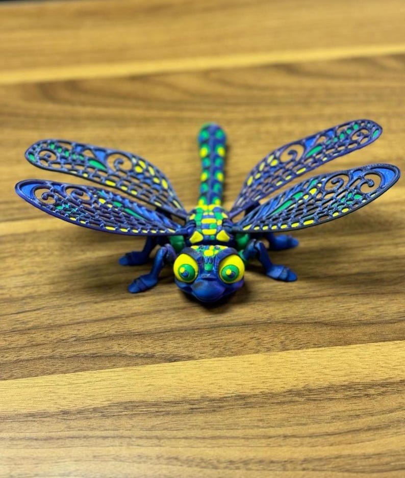 3d-printed Dragonfly! - Etsy