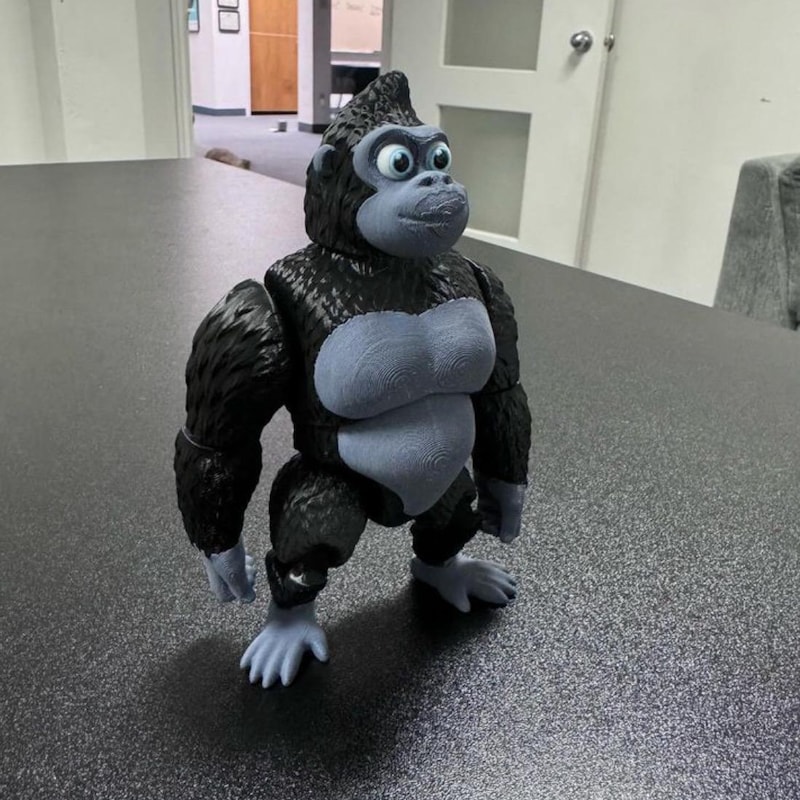 Blue Gorilla Tag Monkey - Etsy
