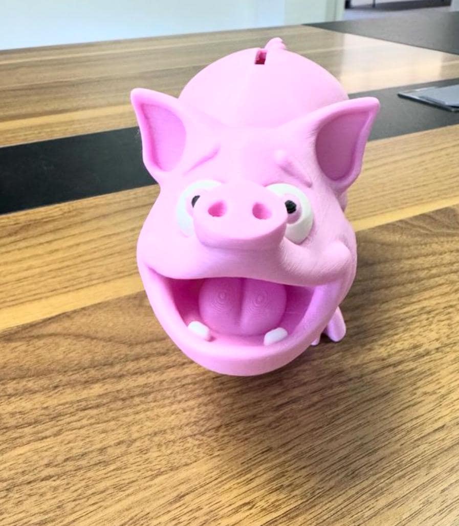 3D Printed Piggy Bank - Etsy