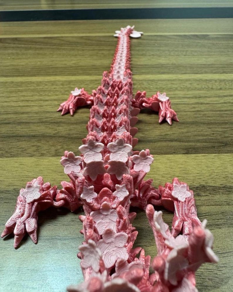 3D Cherry Blossom Dragon! - Etsy