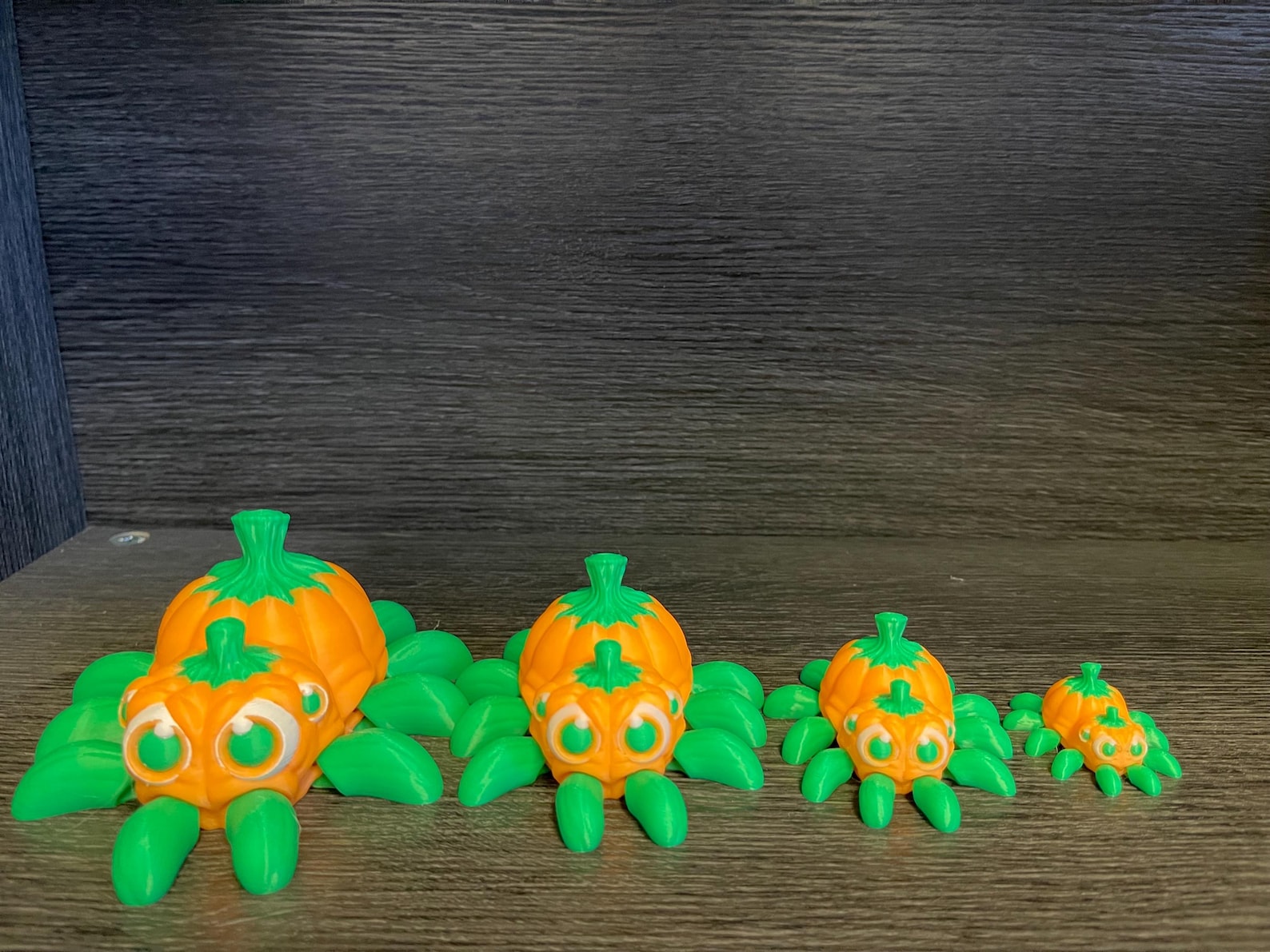 3D Pumpkin Spider - Etsy