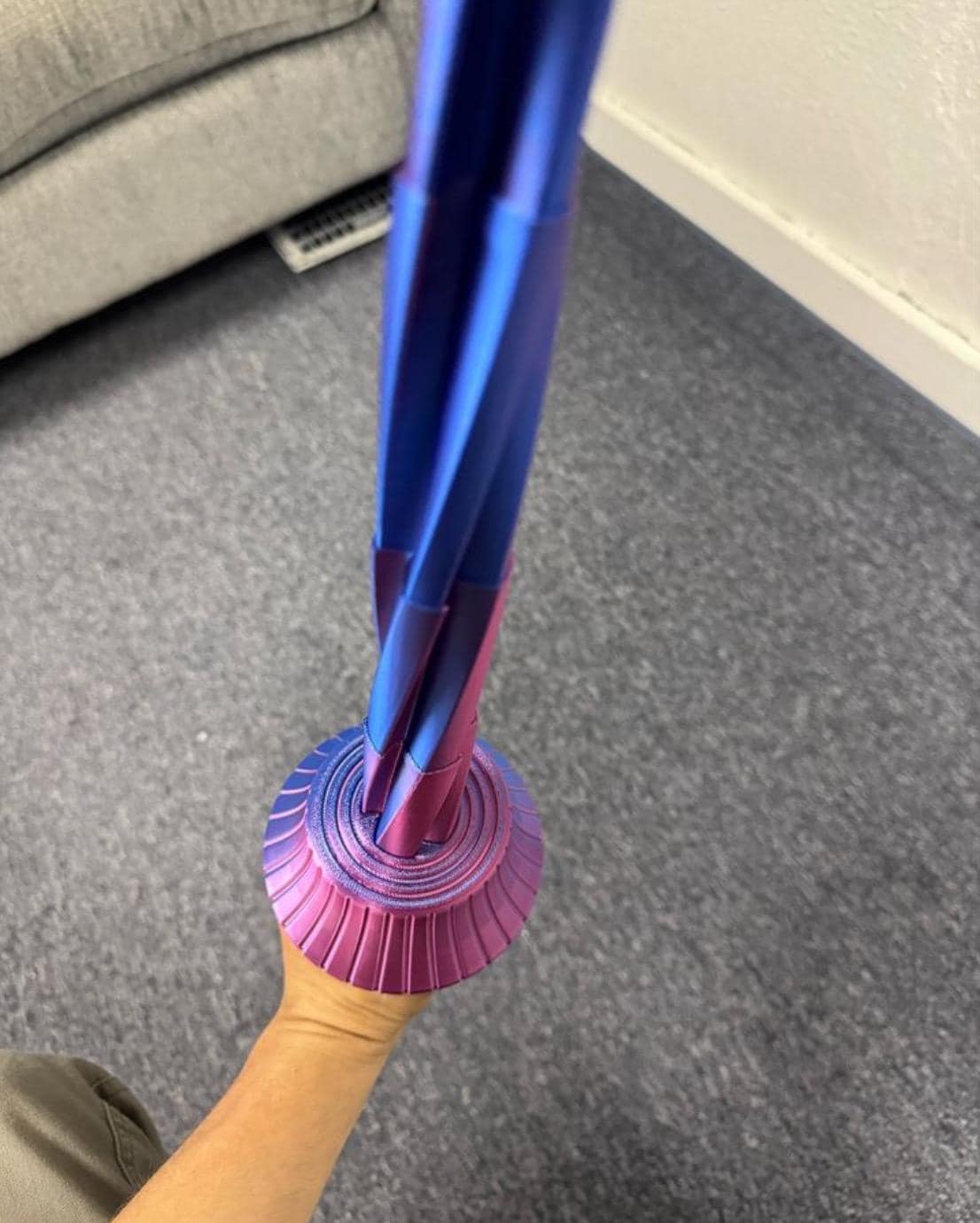 3D Printed Collapsible Twisty Sword! - Etsy