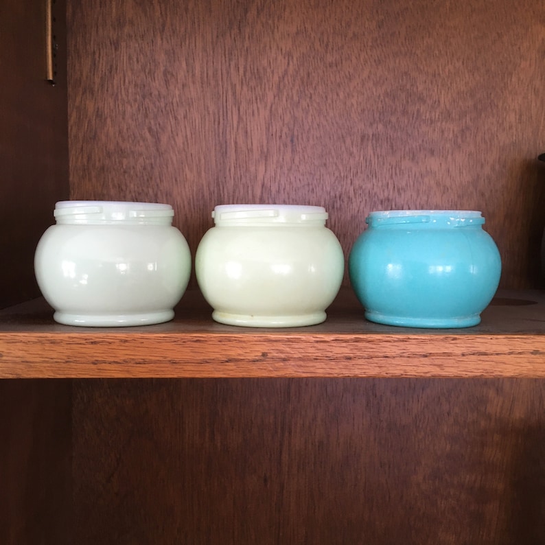 Vintage Avon Skin Softener Jars - Set of 3 - Etsy