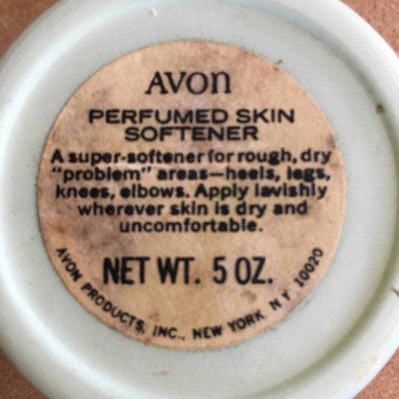 Vintage Avon Skin Softener Jars - Set of 3 - Etsy
