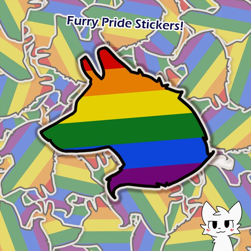 Gay Furry Kissing - Etsy