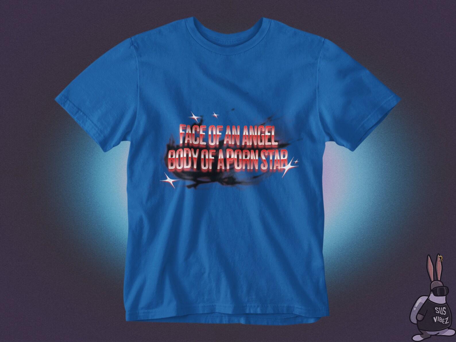 Face of an Angel Body of A Porn Star Shirt, Edgy Meme Tee, Viral Funny ...