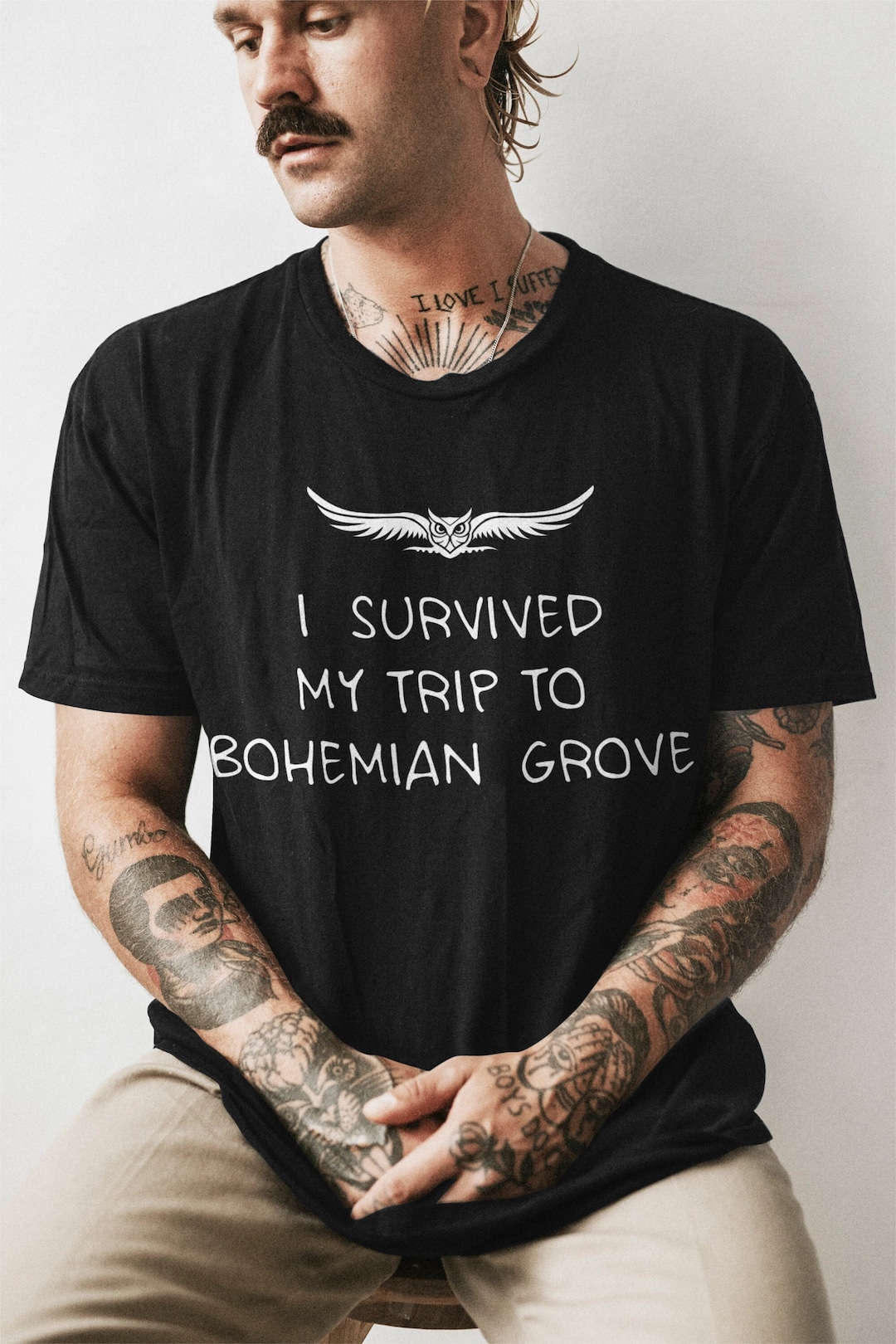 I Survived My Trip to Bohemian Grove Funny Graphic T-shirt, Funny Meme ...