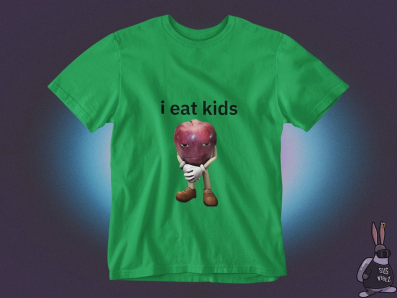 I Eat Kids Funny Graphic T-shirt, Cursed T-shirt, Offensive T-shirt ...
