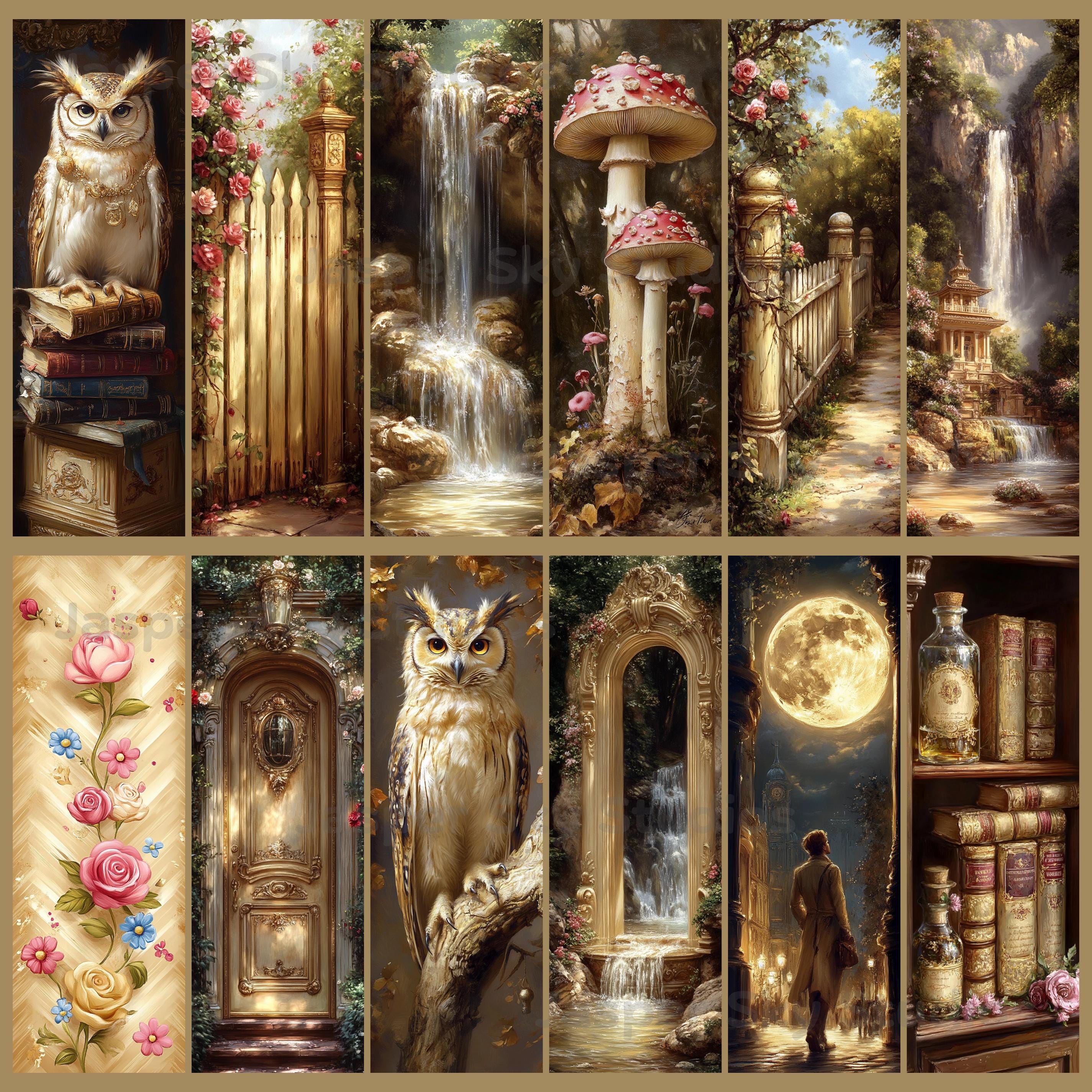 Ethereal Renaissance Era | Printable Bookmark Set, 55 JPG, Book Lovers ...