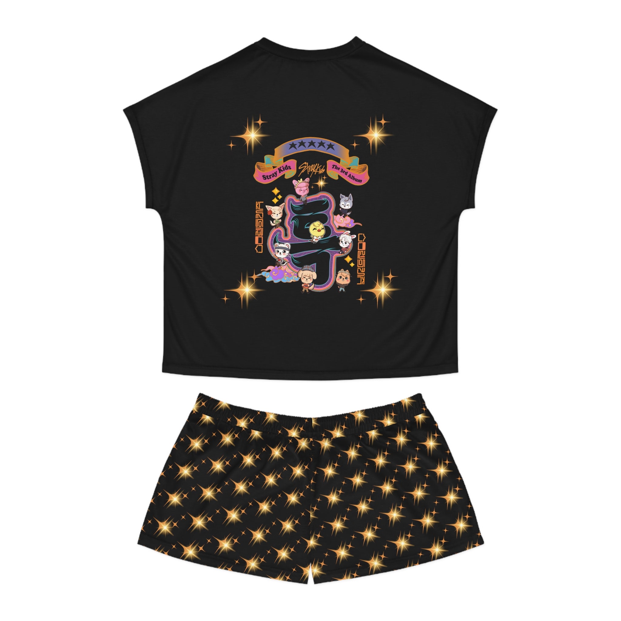 Stray Kids SKZOO S-class Women's Short Pajama Set - Etsy
